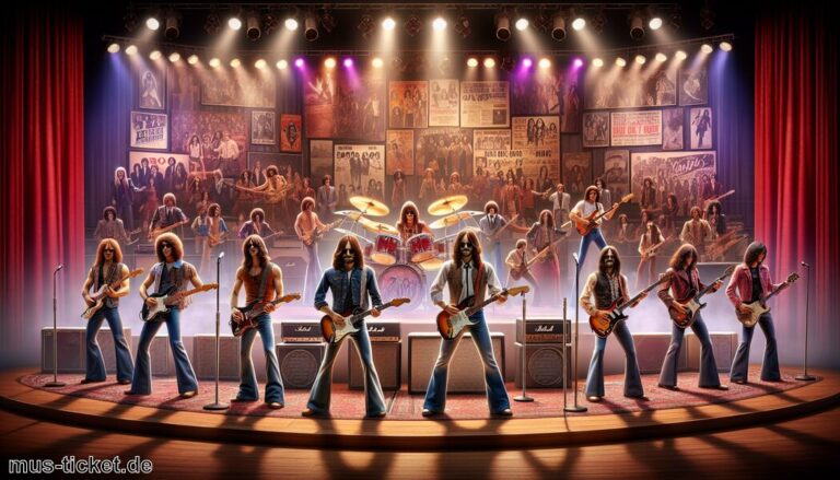 Rock Bands 70er - MUS Ticket